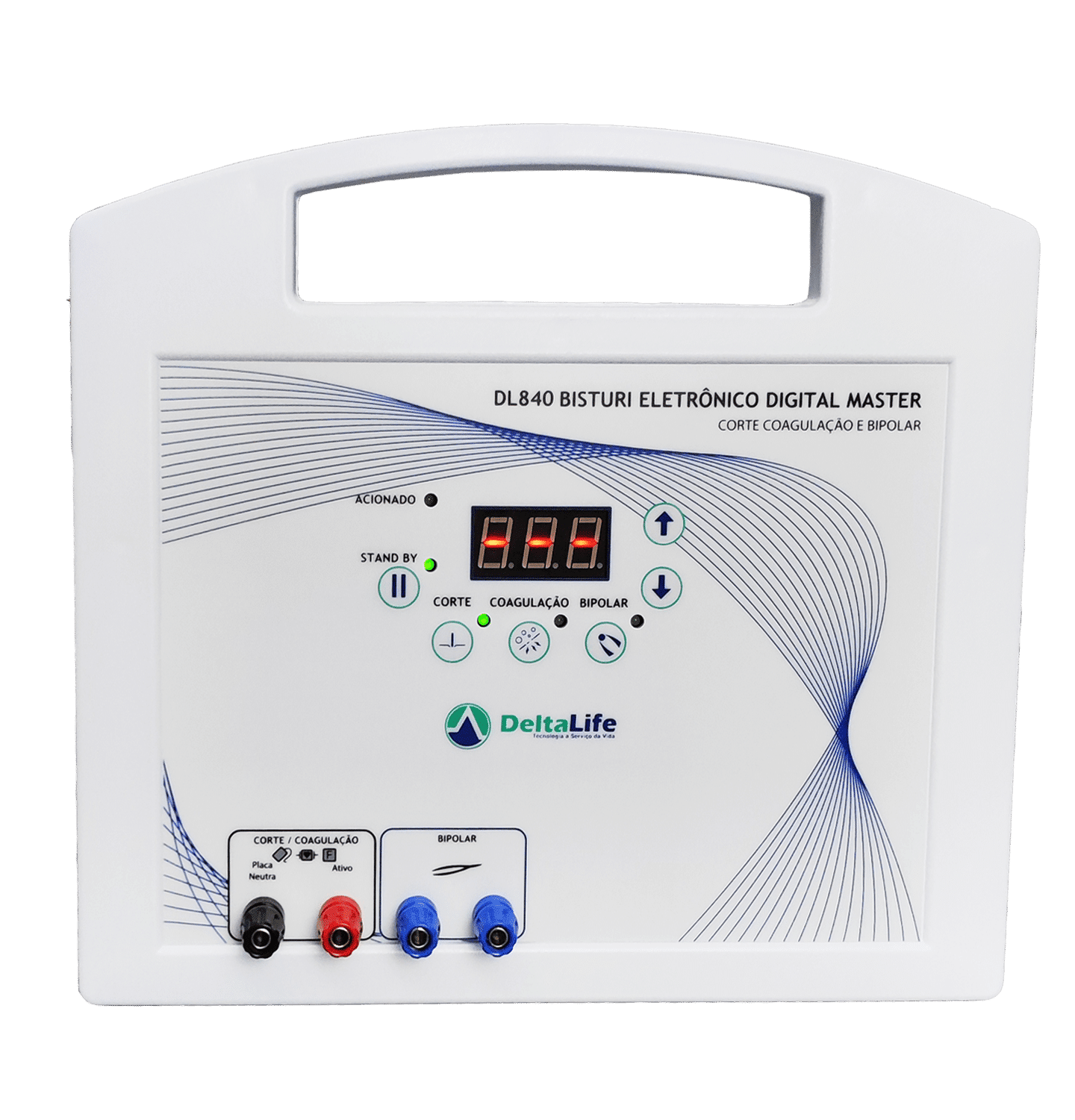 DL840 - BISTURI ELETRÔNICO DIGITAL - BIPOLAR - Deltalife